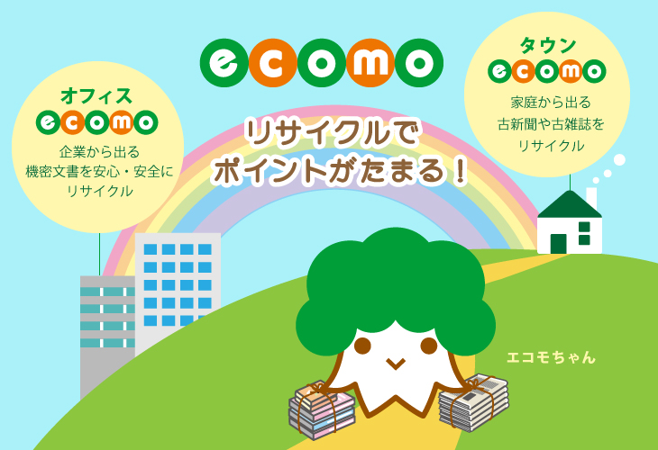 ecomo（エコモ）｜国際紙パルプ商事